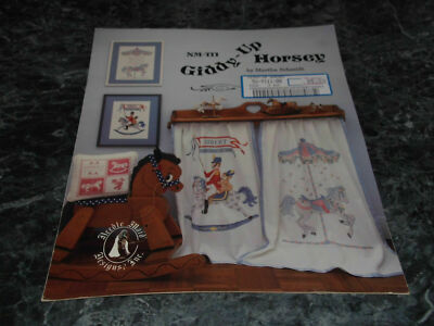 Giddy Up Horsey by Martha Schmidt Cross Stitch | eBay