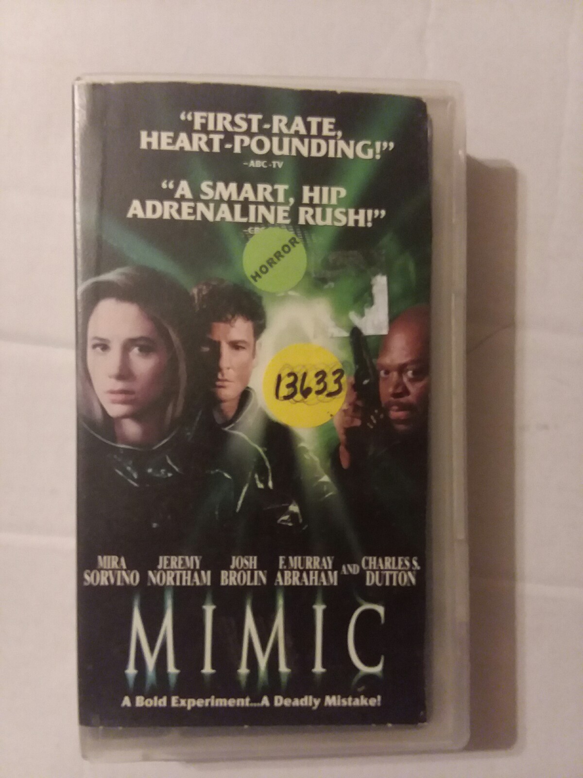 Mimic (VHS, 1998) 786936062748| eBay