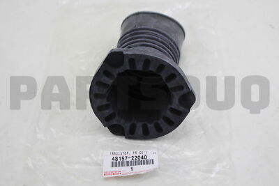 4815722040 Genuine Toyota INSULATOR, FRONT COIL SPRING, UPPER, RH/LH ...