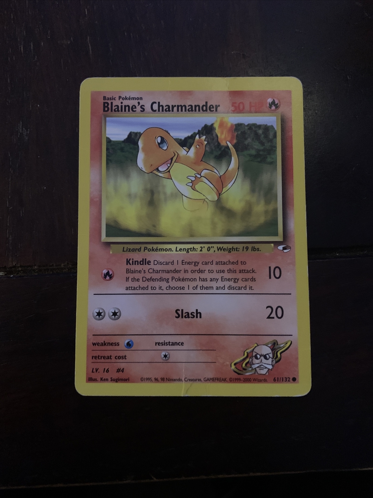 blaines charmander 1st edition original art | eBay