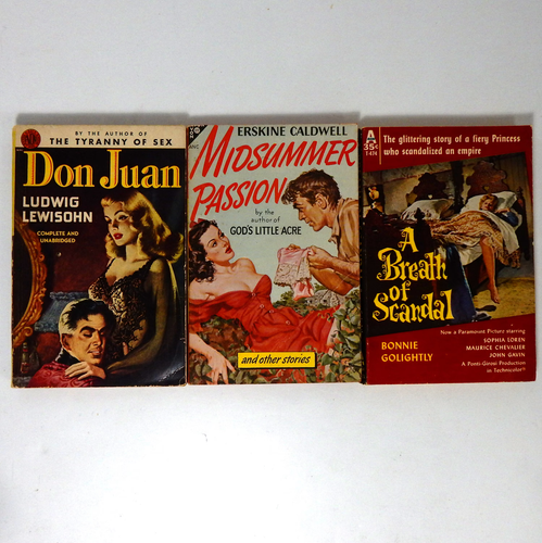 Vintage Mid-Century Paperbacks lot of 21 Instant Collection 1940s 1950s ...