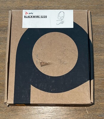 Poly Plantronics Blackwire 3325 Wired Stereo Headset w/ Boom Mic BW3325 ...