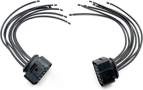 2 Pack Headlight Pigtail Connector Compatible with Kenworth T680 ...