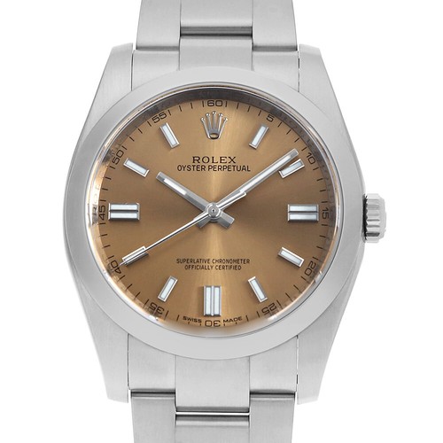 ROLEX Oyster perpetual 116000 White Grape White bar Random Number ...