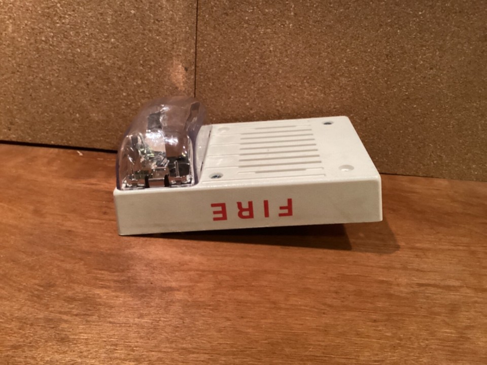 Simplex 4906-9130 Fire Alarm Horn Strobe Ceiling White | eBay