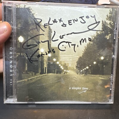 Leonard Brothers - A Simpler Time CD Autographed, Signed - Disc is ...