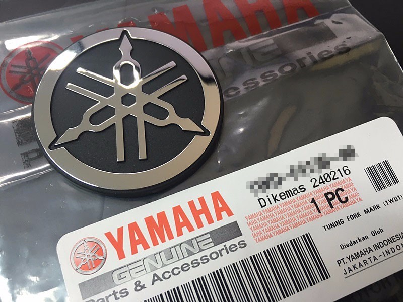 FOR YAMAHA GENUINE STICKER LOGO TUNING FORK DECAL EMBLEM 12-55 mm " ALL ...