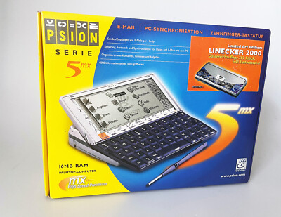 Psion MX 5 Linecker Art Edition, Sammlerstück 106 / 250 | eBay.de