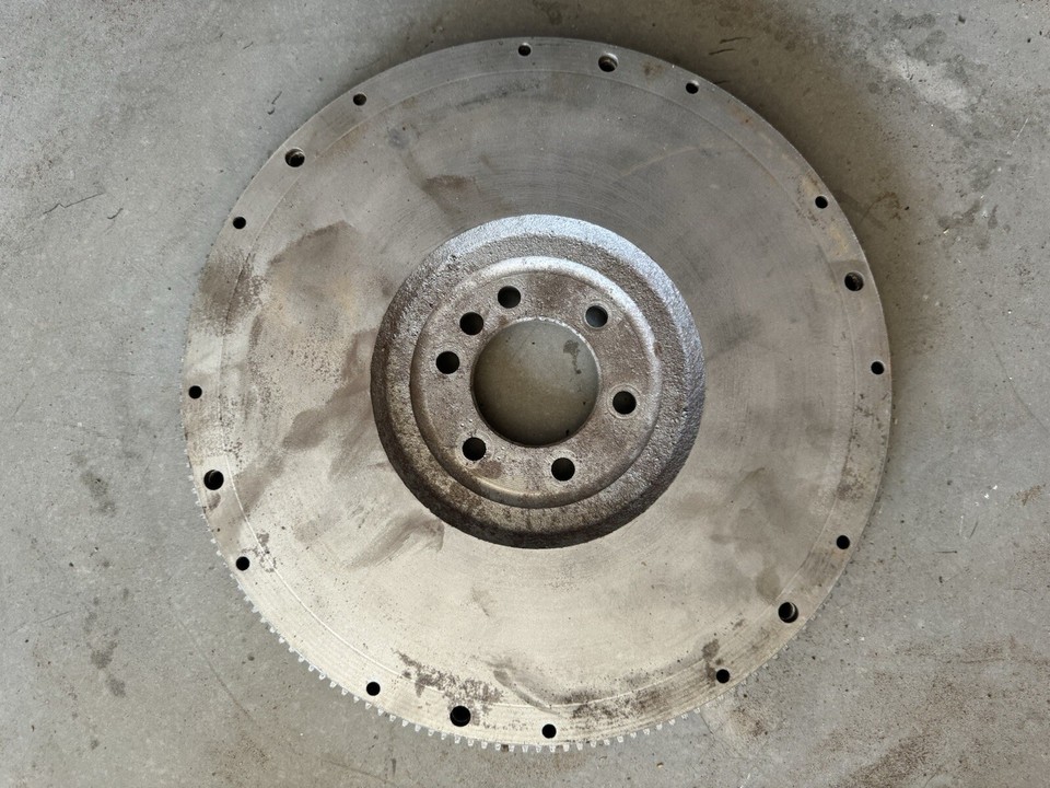 GM Chevy Flywheel 3973456N SBC BBC 168 Tooth 11" Clutch Nodular Iron C ...