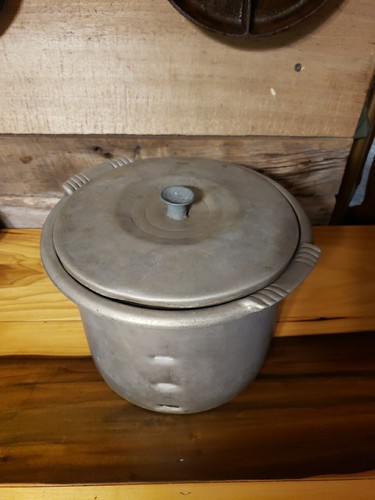 Vintage Deep Well Mirro Aluminum One Gallon Stock Pot * Made In USA* | eBay