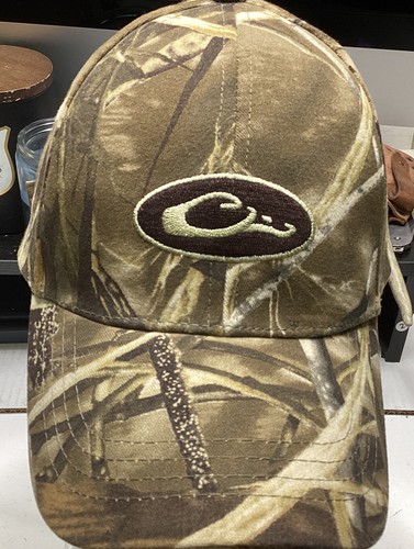 Drake Waterfowl Hat Camouflage Realtree Max Pattern Adjustable RN111624 ...