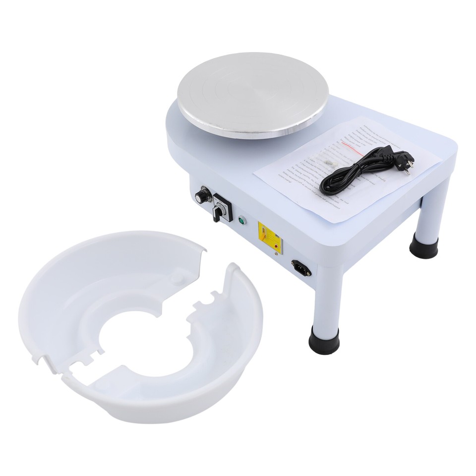 New 25CM Electric Pottery Wheel Ceramic Machine DIY Potter Clay Shape ...