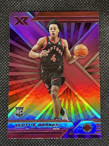 2021-22 Panini Chronicles SCOTTIE BARNES RC #379 PINK PARALLEL ROOKIE ...