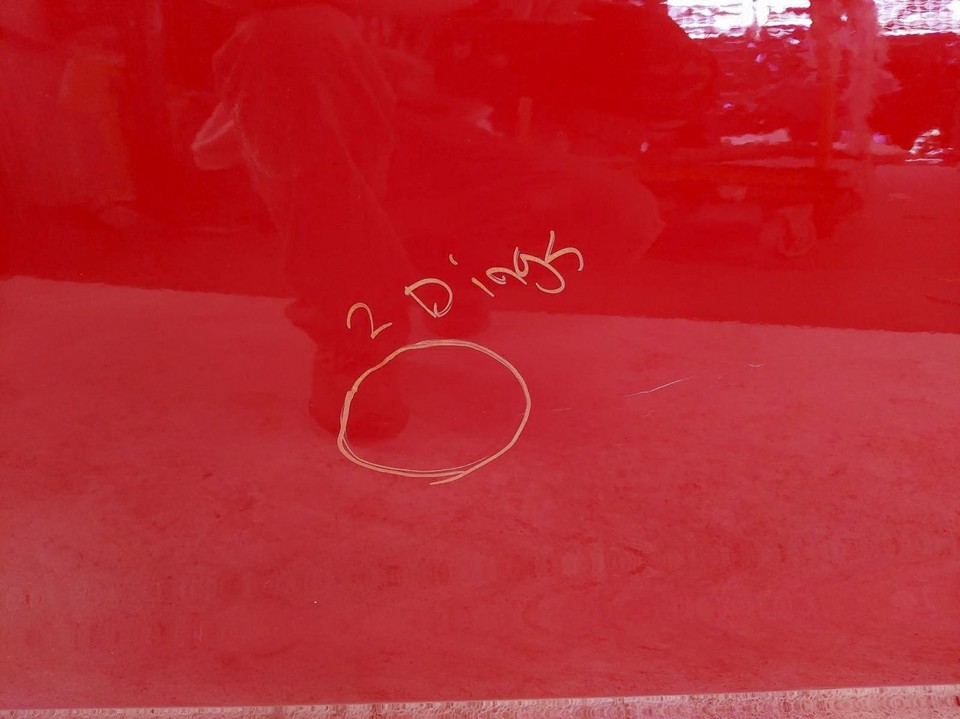 2018-2023 Audi S4 Front Driver Left Door - Red (Ly3u) *Has Some Dings ...