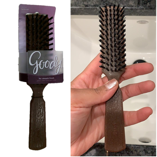 Goody Styling Essentials Hair Brush Woodgrain Professional Styling ...