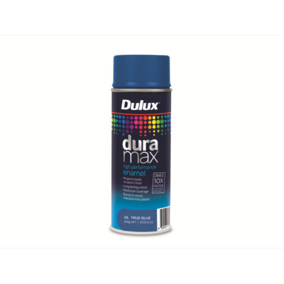 2x Dulux 340g Duramax Gloss True Blue Spray Paint | eBay