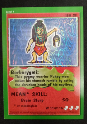 2000 Pukey-Mon Wave Gold Borborygmi #114 | eBay