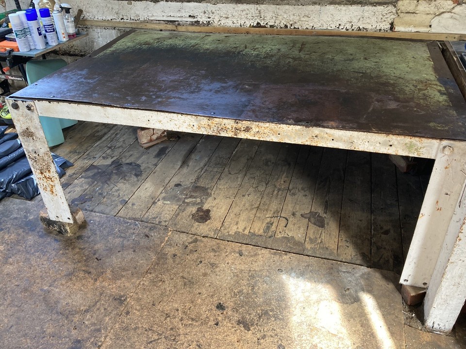 WW2 Steel Morrison Air Raid Shelter/ Rustic Table | eBay