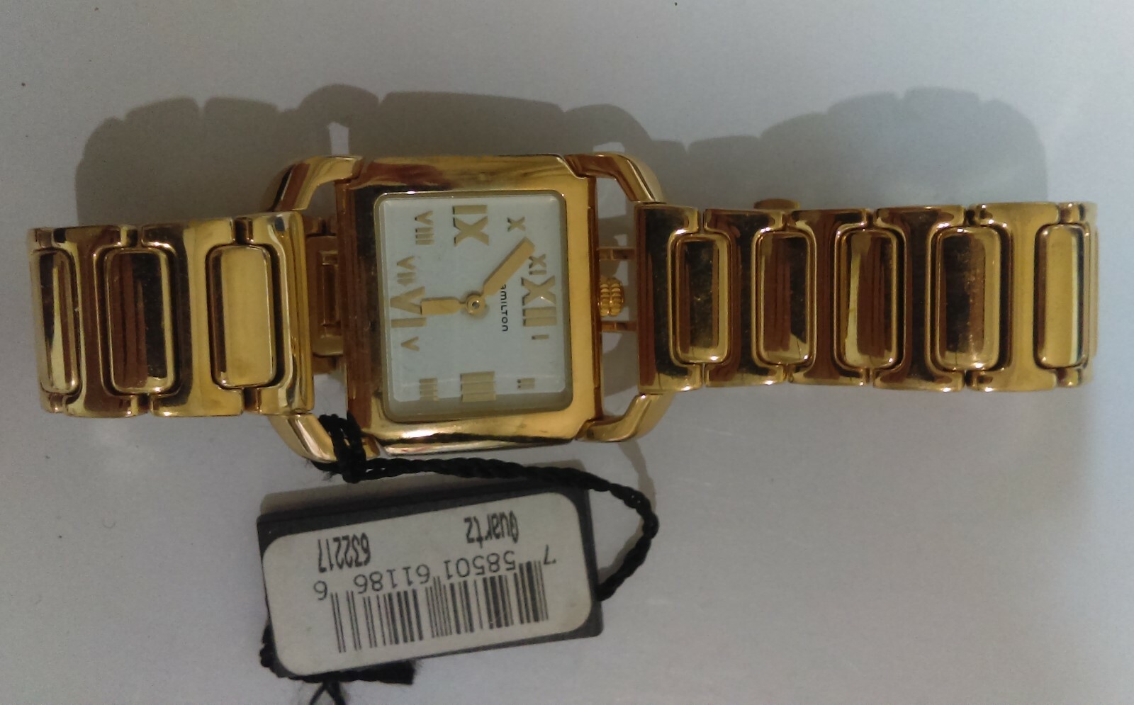Rare Vintage Hamilton Contour Gold Plated Watch | eBay