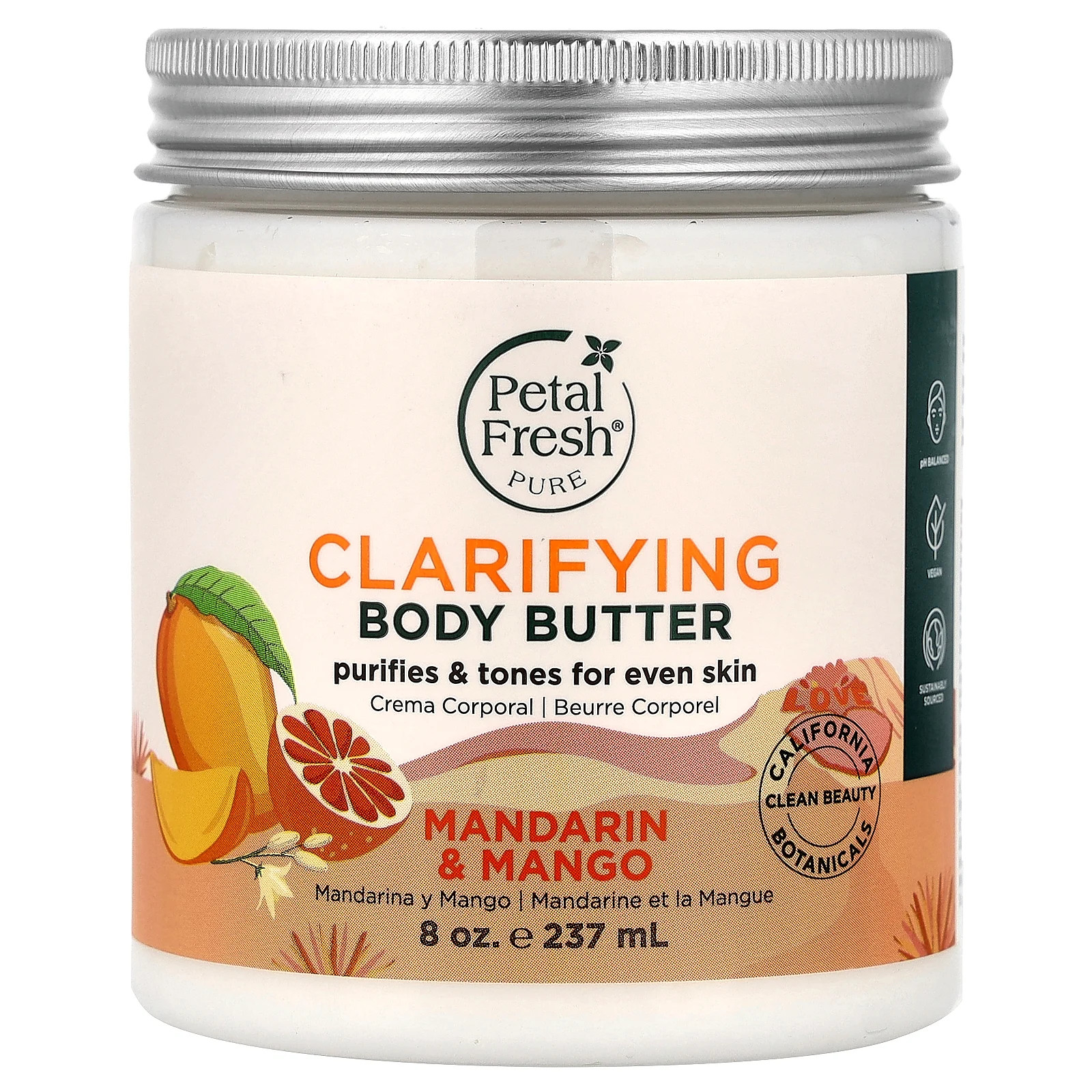 Clarifying Body Butter, Mandarin & Mango, 8 oz (237 ml) | eBay