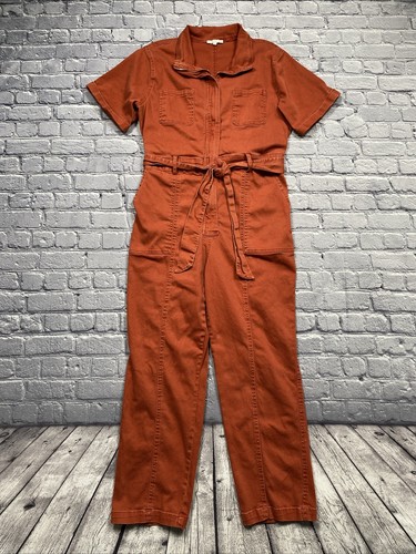 Skies Are Blue Womens Short Sleeve Boilersuit Jumpsuit Size M Workwear ...