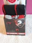 IT Chapter 2 Movie 6 Pairs Socks Crew Men's 8-12 Horror Pennywise Clown ...