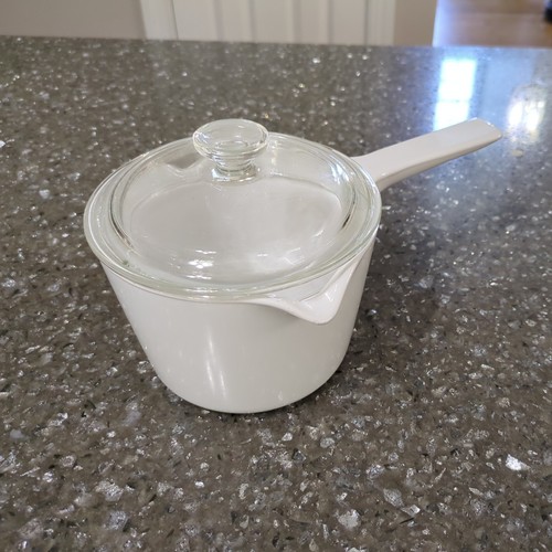 Corning Ware 1 Quart Pot M-68-B Measuring Dish with PYREX Lid | eBay