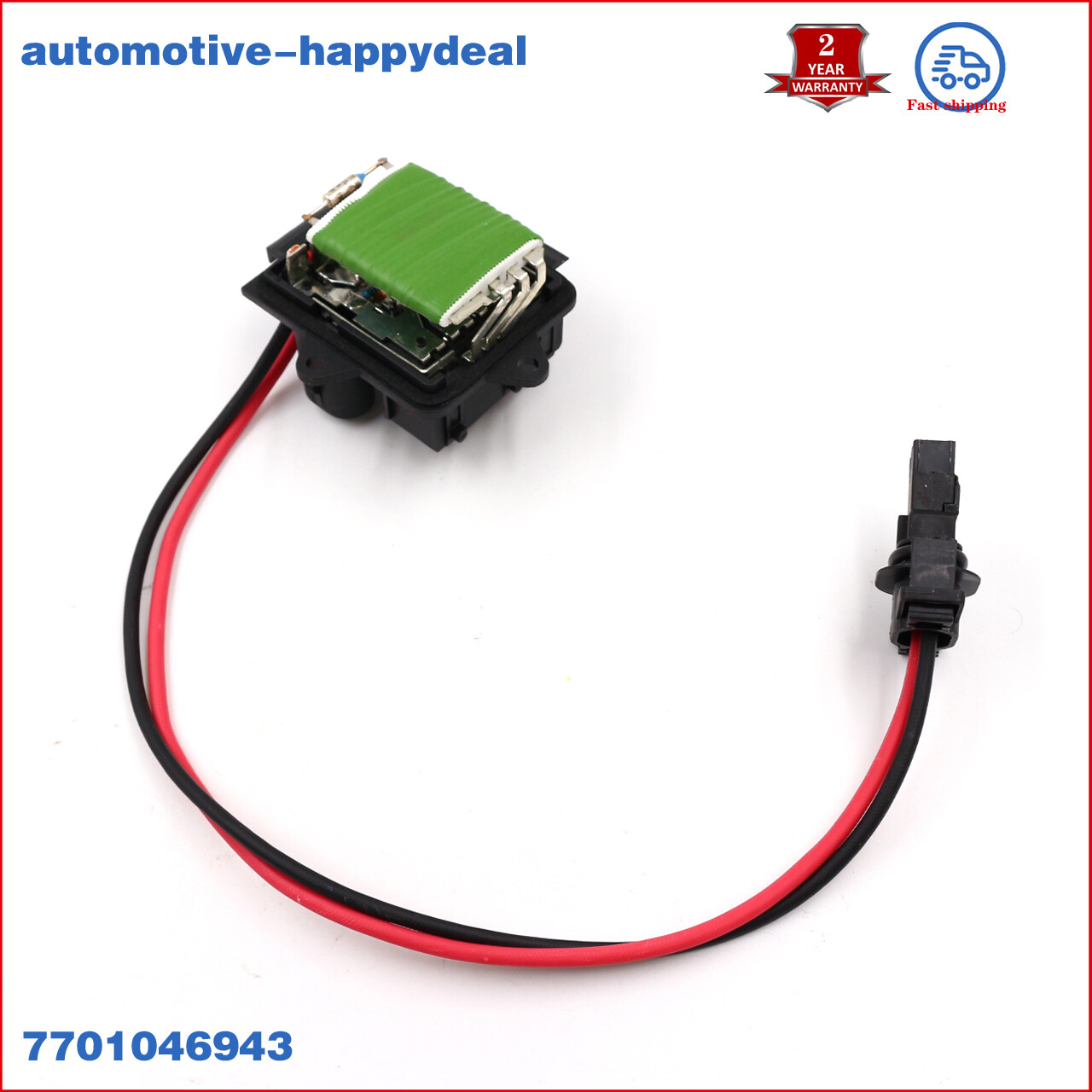7701046943 New Heater/Blower Series Resistor Pack For Renault Megane ...