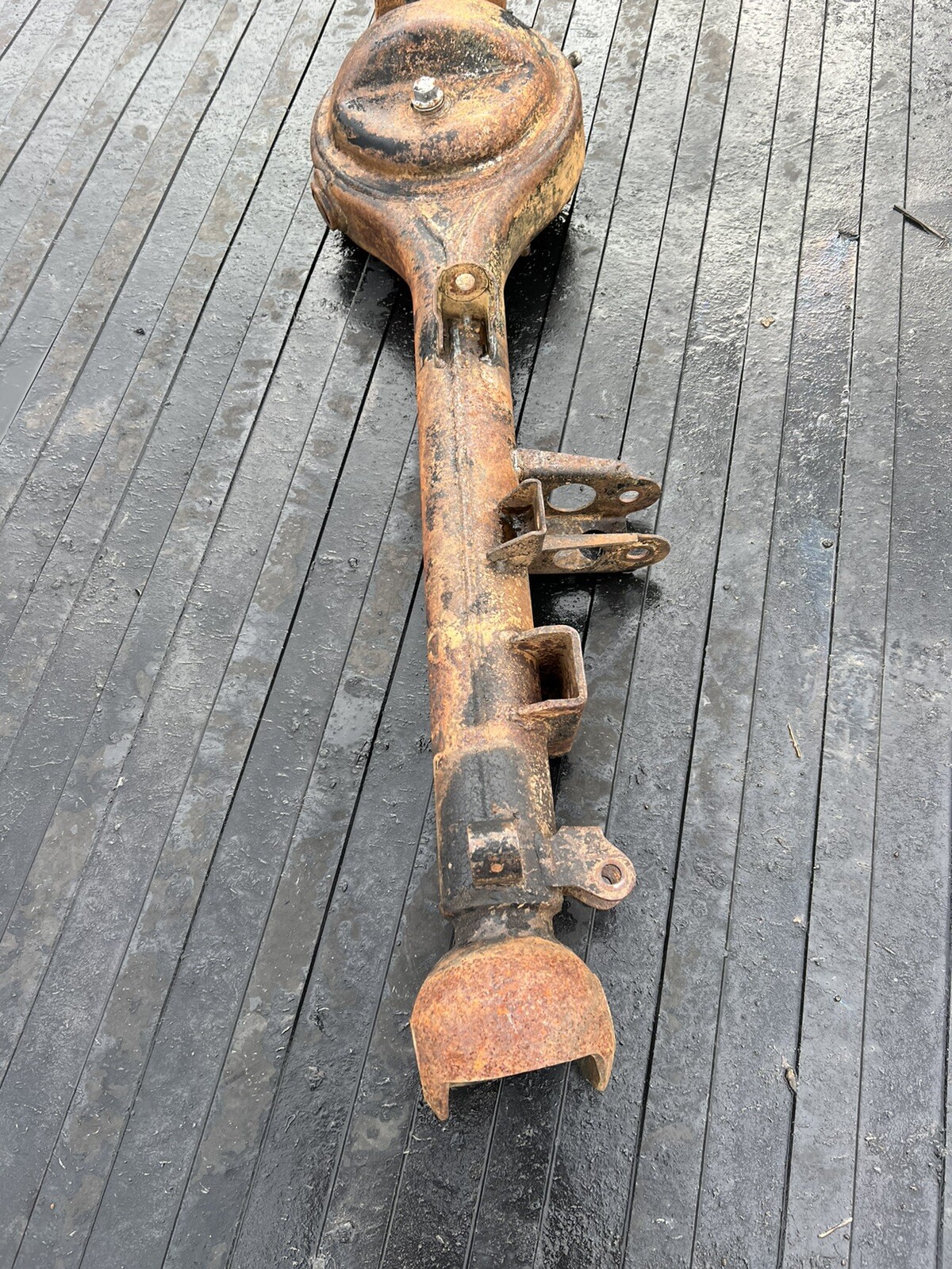 1981-1983 Toyota Pickup 4Runner Solid Axle Housing 20R 22R 22RE Front ...