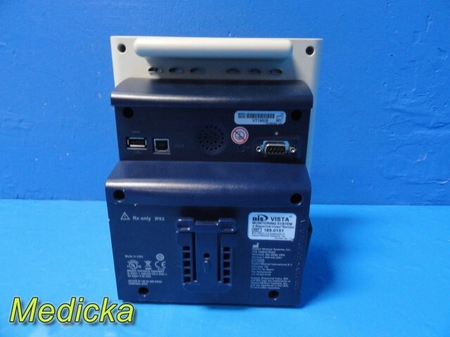2011 Covidien Aspect Medical 185-0151 Bis Vista Monitor W/ BisX Module ...