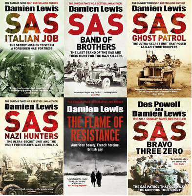 Damien Lewis Books True Military History Stories New Paperbacks Mix and ...