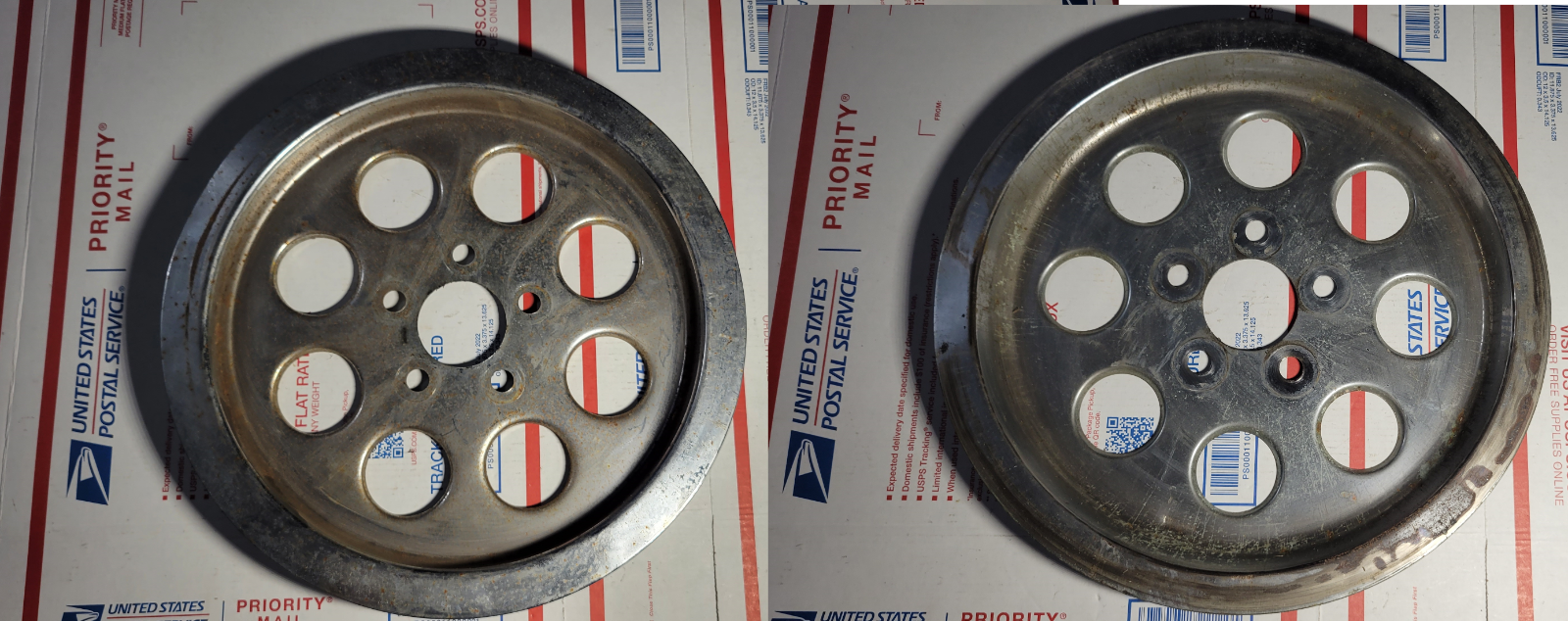 85-99 Harley Davidson Big Twin Rear Belt Pulley Cover Shroud Guard ...