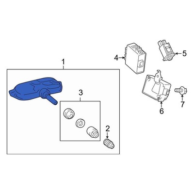 For Toyota Camry 2007-2011 Toyota 4260733012 Tire Valve Stem | eBay