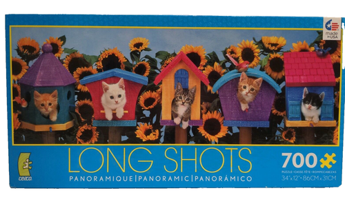 Long Shots Panoramic 700 Piece Puzzle 34" x 12" No. 2904-01 PS1 | eBay