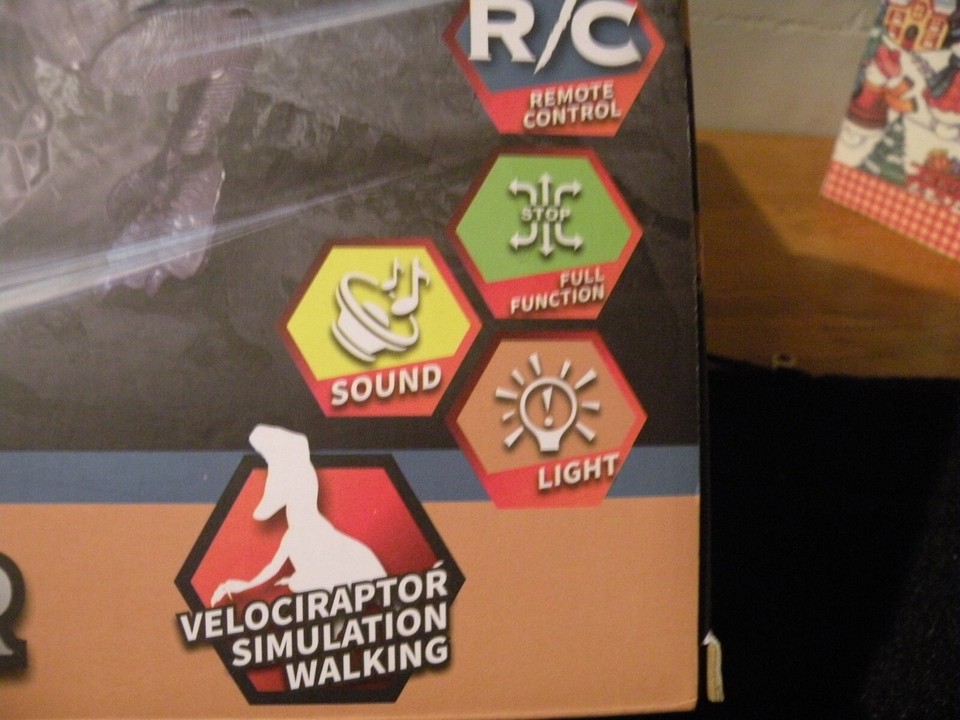 CUKU REMOTE CONTROL DINOSAUR LEADER VELOCIRAPTOR NEW IN BOX | eBay