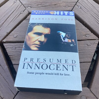 Presumed Innocent (VHS, 1991) Harrison Ford Vhs Video Cassette Tape ...