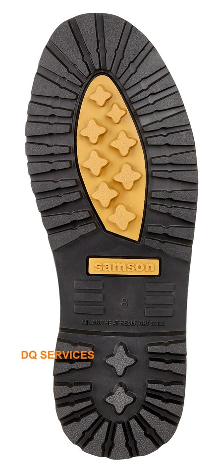 Samson 7046 S3 SRC Brown Redskin Steel Toe Chelsea Dealer Safety Boots ...