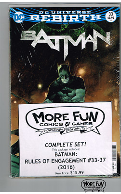 BATMAN 2016 Rules of Engagement #33-37 Complete Set | eBay