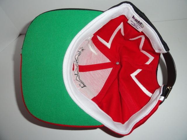 Marine Machine Red jagged edge embroidered baseball cap | eBay