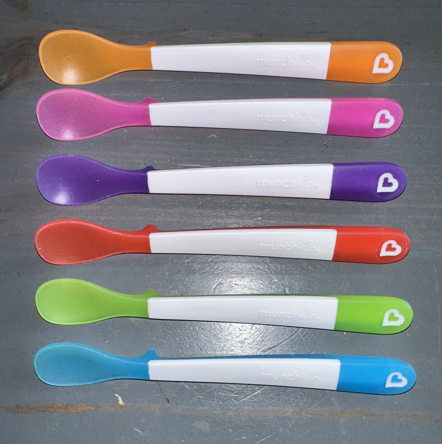 Munchkin Spoons Soft Tip Multi Color 6 | eBay