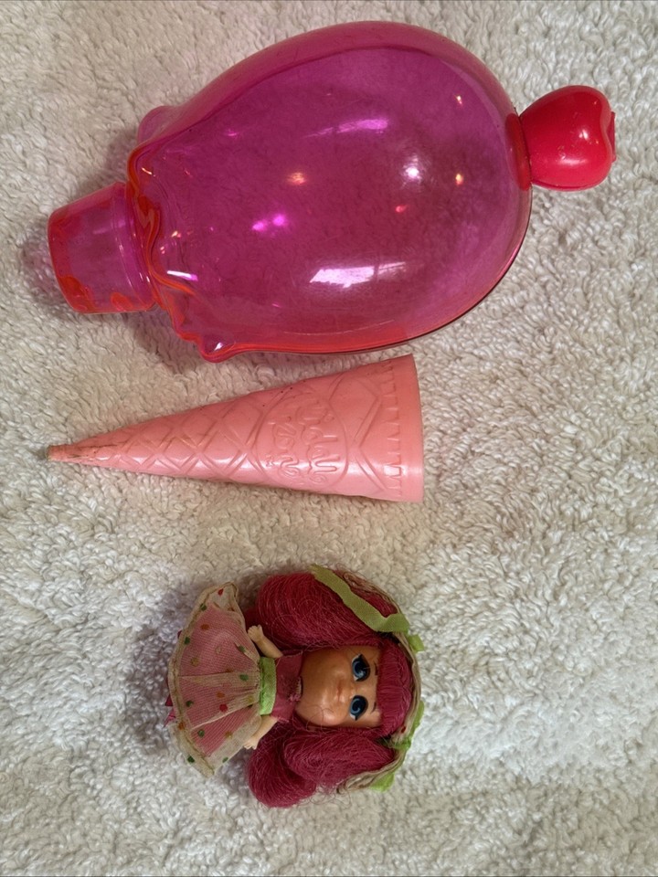 Vintage 1968 Liddle Kiddles Tutti Frutti Ice Cream Cone Kiddle Kone Red ...