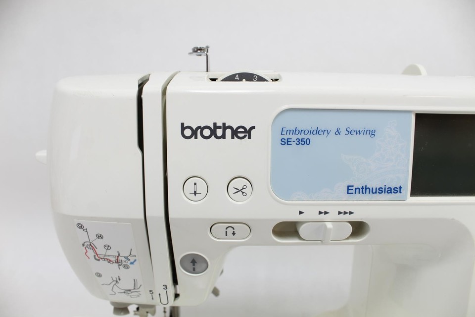 Brother SE-350 Compact Sewing and Embroidery Machine | eBay