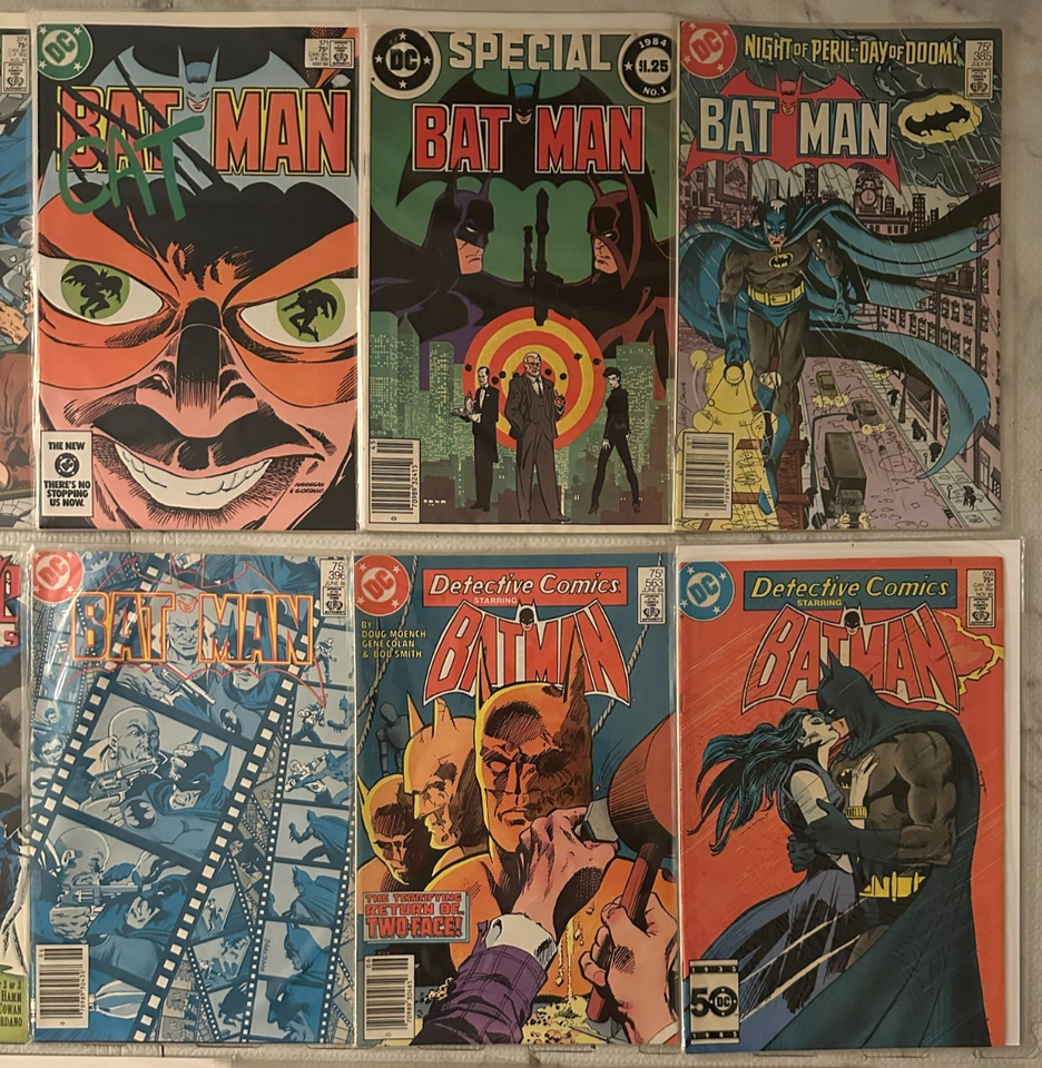 80s DC Detective Comics Batman Lot 1980-1989 VG-VF+ (17) | eBay