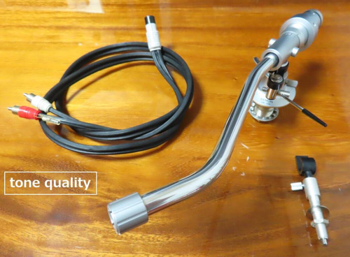 DENON DA-305 Static Balance Tonearm & Phono Cable Set Working Confirmed ...