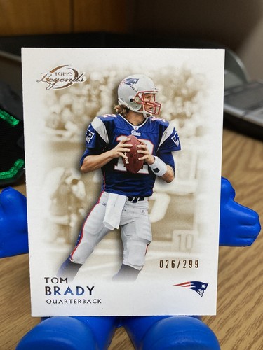 2011 Topps Legends TOM BRADY /299 Rare Patriots #115 BEST QB ALL TIME 🔥 ...