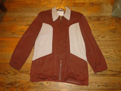 Vintage Gabardine Rockabilly Ricky jacket two Tone size. 40 | eBay