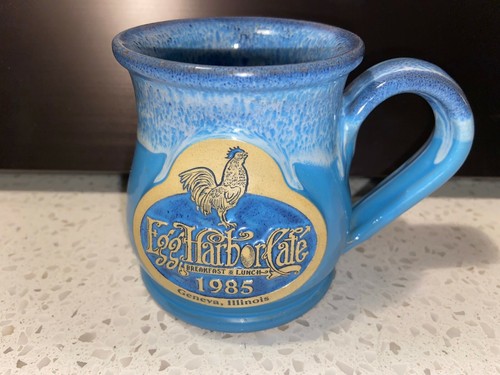 Deneen Pottery 2015 Egg Harbor Cafe Geneva Illinois Round Belly Mug ...