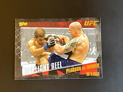2010 Topps UFC Series 4 Highlight Reel Gold Parallel #199 Pearson vs ...