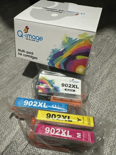 New HP 902XL 902 Black Color 4PK Ink Cartridges F/S | eBay