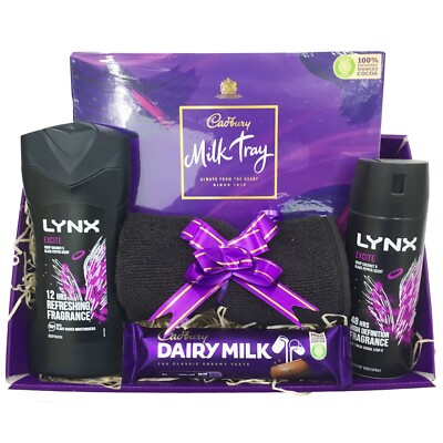 Men Lynx Excite Gift Hamper Dad Son Uncle Birthday Father Grooming ...
